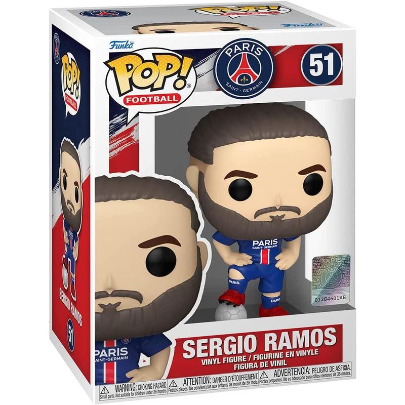 Funko Pop! Football Paris Saint Germain #51 - Sergio Ramos Figure ...