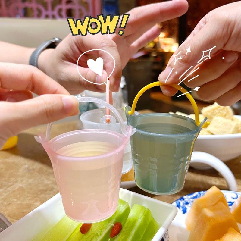 Creative Small Barrel Potluck Mini Beer Drinking Tote Cups Gift ...