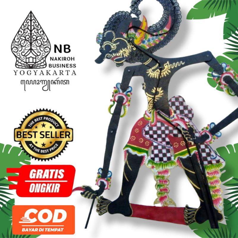 Wayang Kulit Bima Hitam Standar Dalang - Shop | Tokopedia
