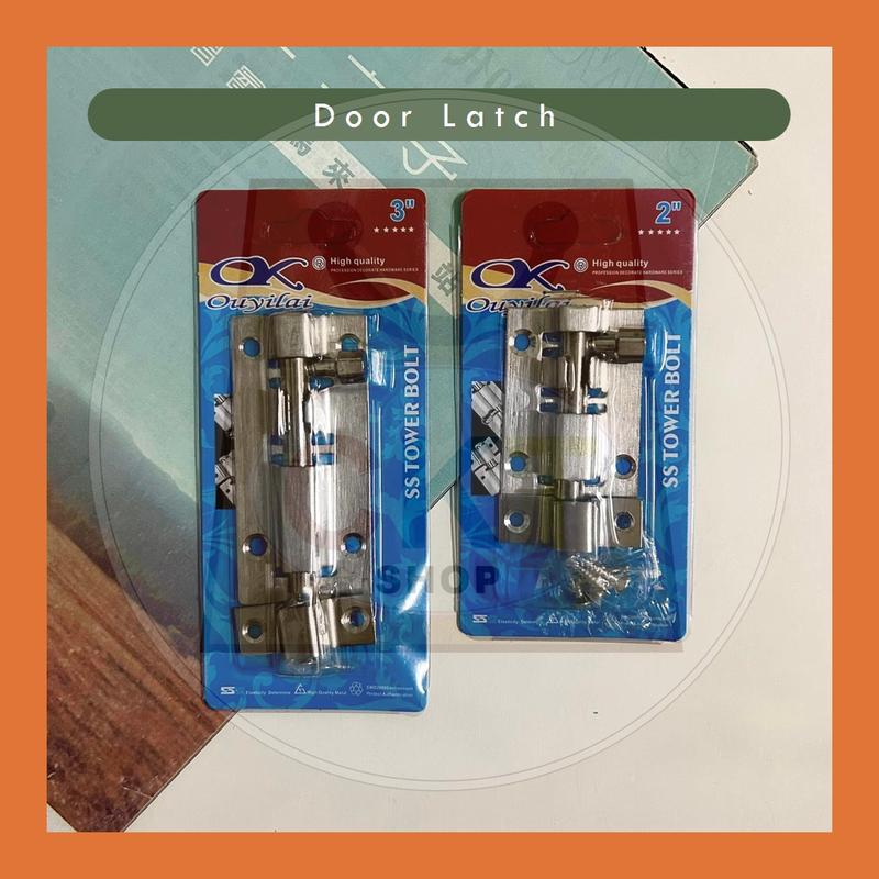 Selak Pintu Keselamatan Stainless Steel Door Bolt Lock Tanda - TikTok ...
