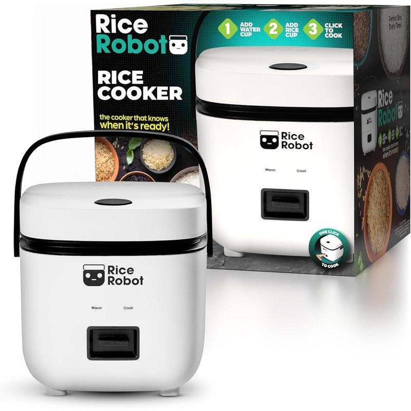 Rice Robot Personal Rice Cooker, -free, Nonstick. 1 Quart Capacity ...