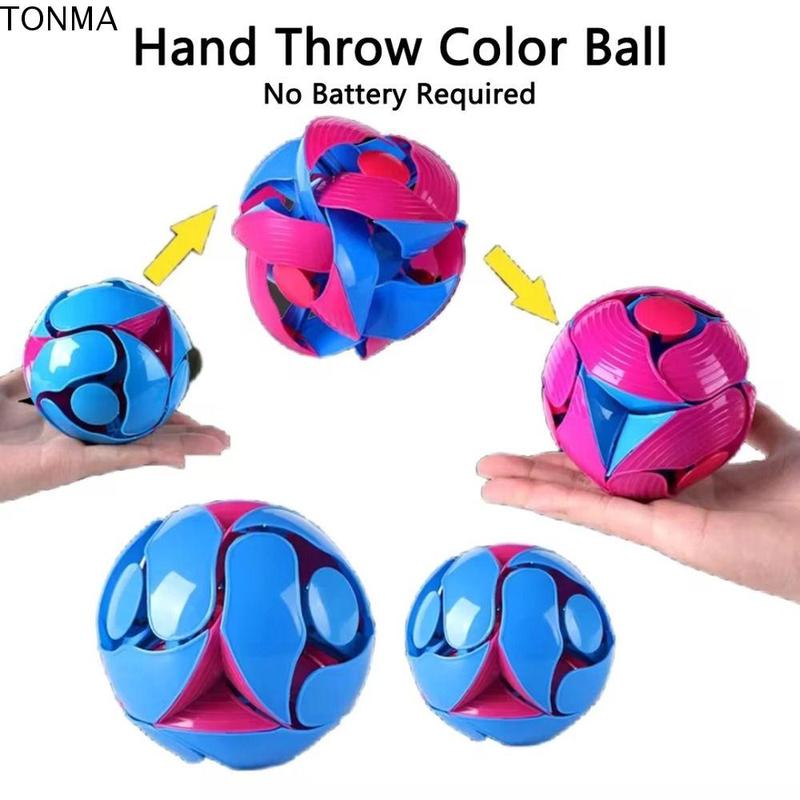 TONMA Funny Plastics Color Changing Ball Toy Handheld Interactive ...