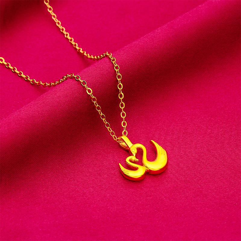 Loket Kalung Barang Kemas, untuk Wanita, Rekaan Angsa Cinta Angsa ...