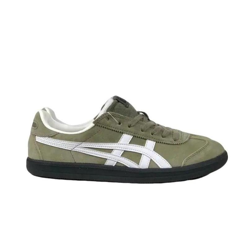 HK Sepatu Onit Tiger Tokuten Burnt Olive White - Sneakers kasual Unisex ...