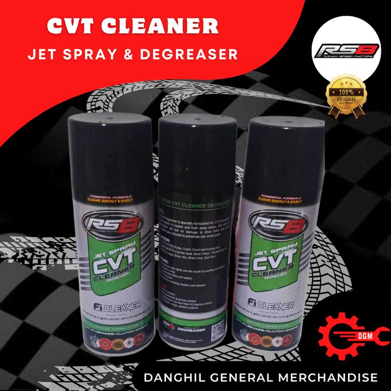 RS8 CVT Jet Spray FI Cleaner & Degreaser 450ml - TikTok Shop Philippines