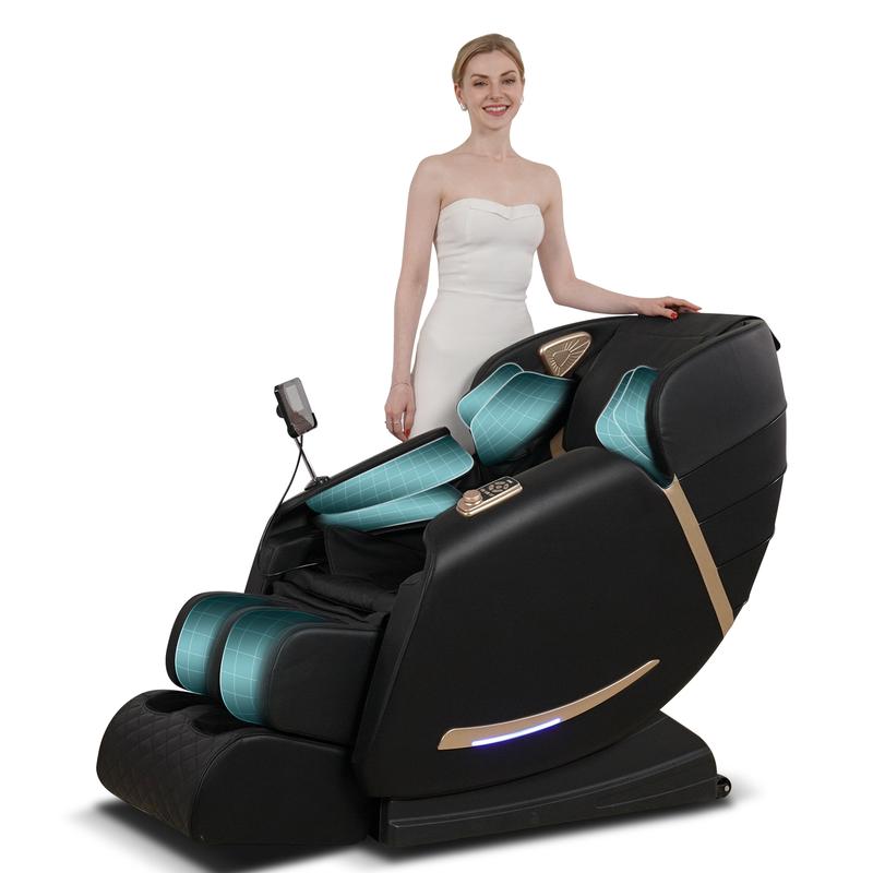 Comfort Full Body Massage Chair with Zero Gravity Recliner Smart Large ...