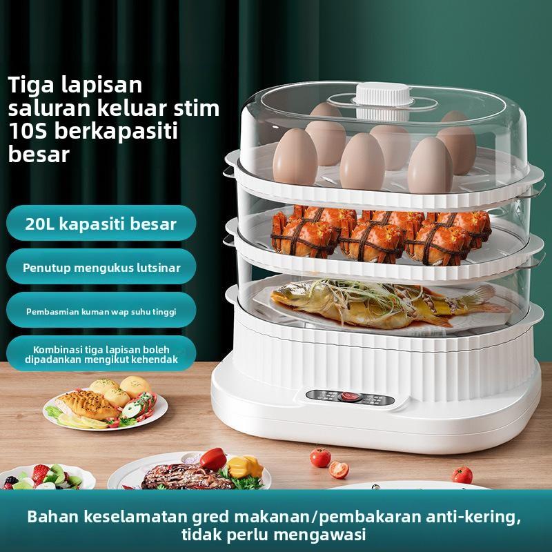 Pengukus Elektrik, Isi Rumah, Pelbagai fungsi, Bersepadu Cooker ...