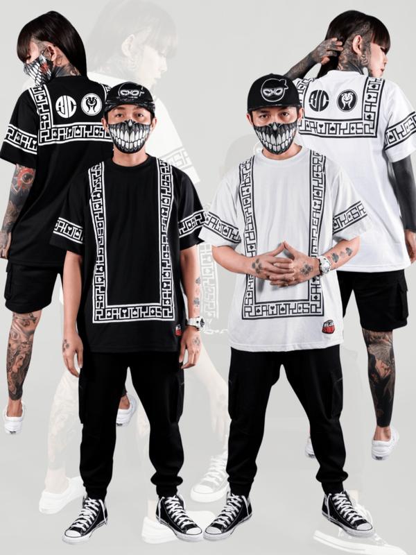 Real Jokes Clothing MONOGRAM Black &White - TikTok Shop Philippines