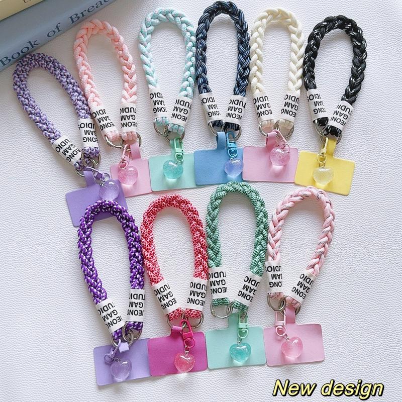 New fashion mobile lanyard coarse hemp rope wrist strap anti-drop ...