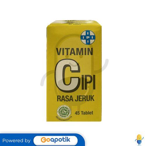 IPI VITAMIN C BOTOL 45 TABLET - Shop | Tokopedia