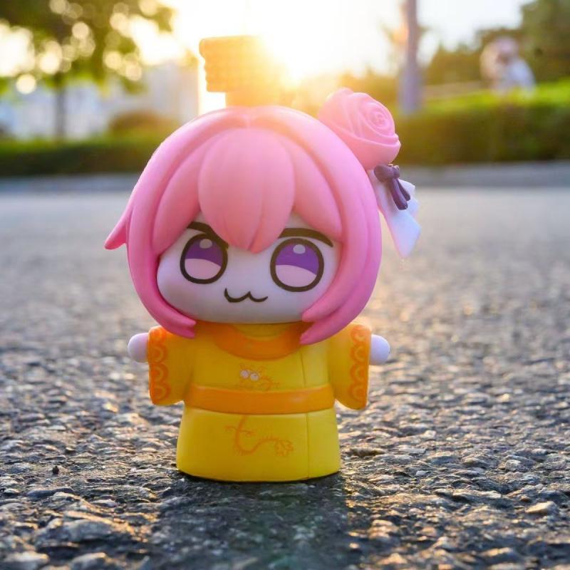 Victory Goddess Dorotee DORO 7cm Q Version Figure Pink Dog Game ...