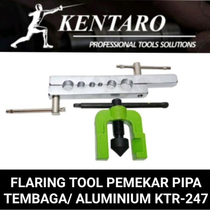 Jual FLARING TOOL /ALAT PEMEKAR PIPA AC KTR-247 (5-16mm) KENTARO ...