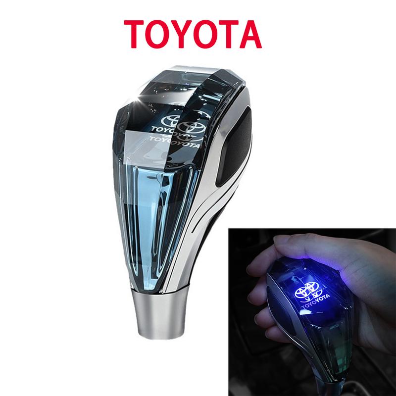 LED Car Gear Shift Knob Handle Colorful Crystal Gear Stick Shifter - TikTok Shop Philippines