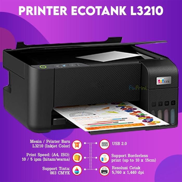 Jual Printer Epson L3210 L3211 L3250 Print Scan Copy All-in-One ...