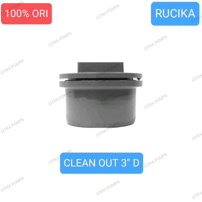 RUCIKA 3 " D CLEAN OUT / CO 3 inch D buka tutup drat 3 " D - Shop ...