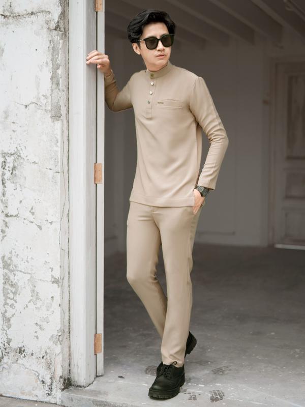 Amar Baju Melayu - Light Brown by Zefiks - TikTok Shop Malaysia