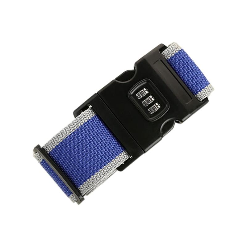 Luggage Strap with Quick Release Buckle Combination Lock Suitcase ...