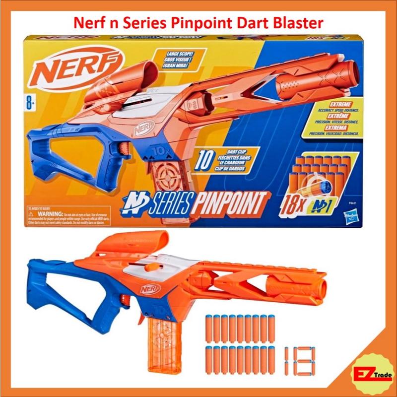 Hasbro Nerf N Series Pinpoint Dart Blaster, 18 Nerf N1 Darts - TikTok ...