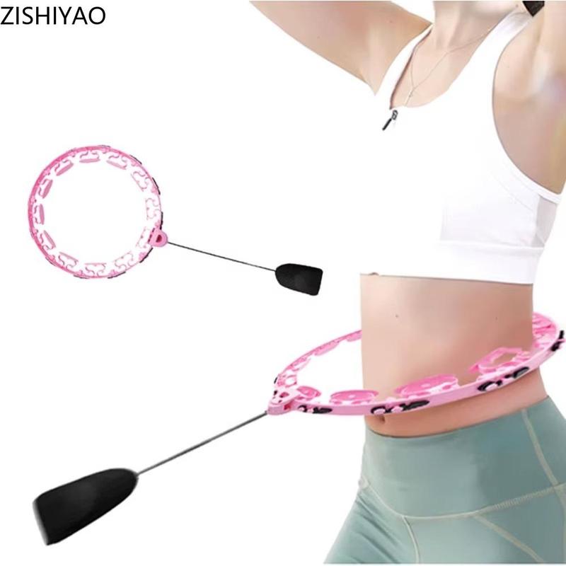 ZISHIYAO Portable Belly Sports Hoop Waist Trainer Adjustable - TikTok ...
