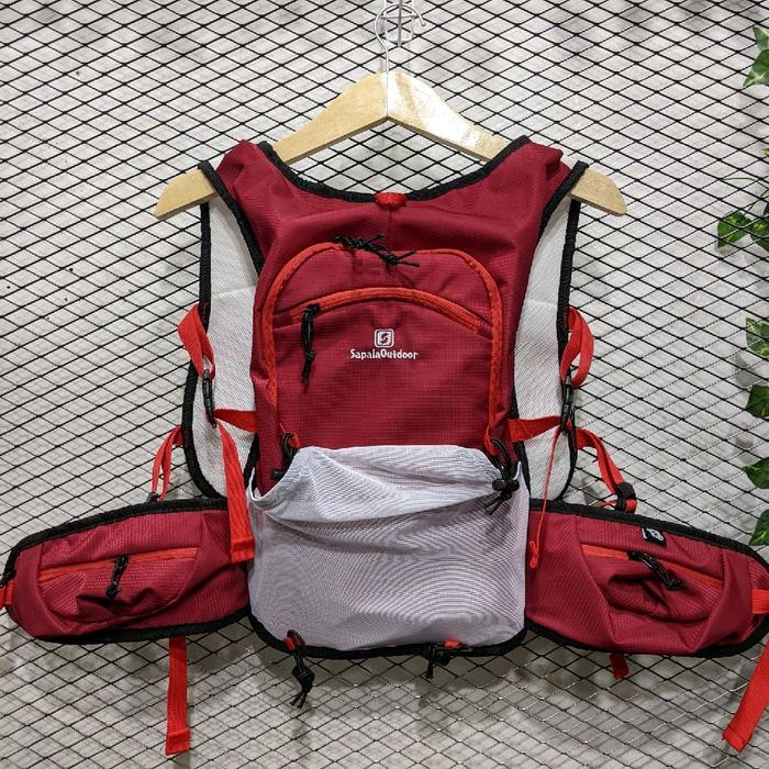 Hydropack Sapala Outdoor Jungle series 15L - LTD merah Putih - Shop ...