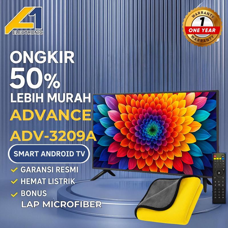 [Free Microfiber] TV Advance ADV3209A | ADV 3209A Televisi Smart ...