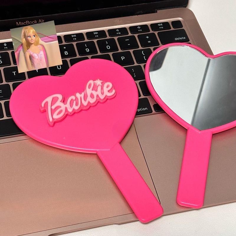 Cermin Solek Pegang Tangan, Barbie, Reka Bentuk Comel dan Ins, - TikTok ...