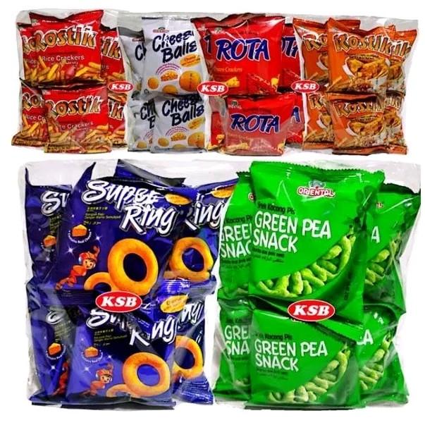 【14gx6pkt】Oriental Snacks /Super Ring/Rota/Green Pea/Rostik Curry ...