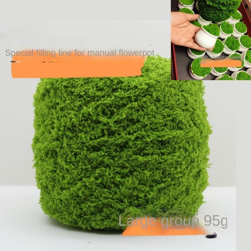 Pasu bunga mengait tangan kecil, pengisi bulu rumput, Bola bulu ...