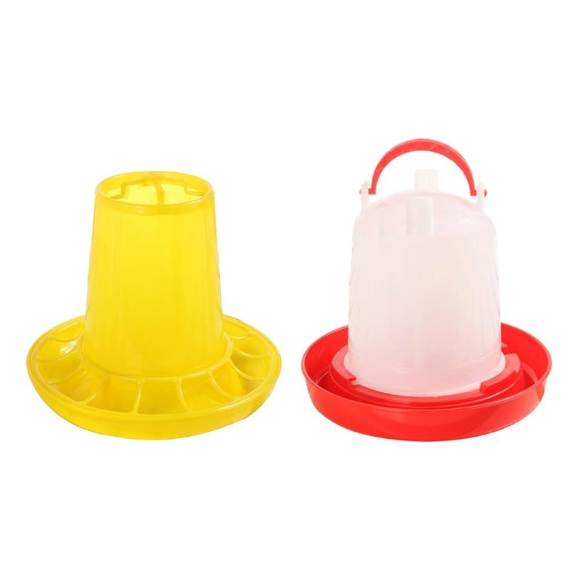 Chick Feeder Waterer Poultry Water Can Automatic Poultry Water Food ...