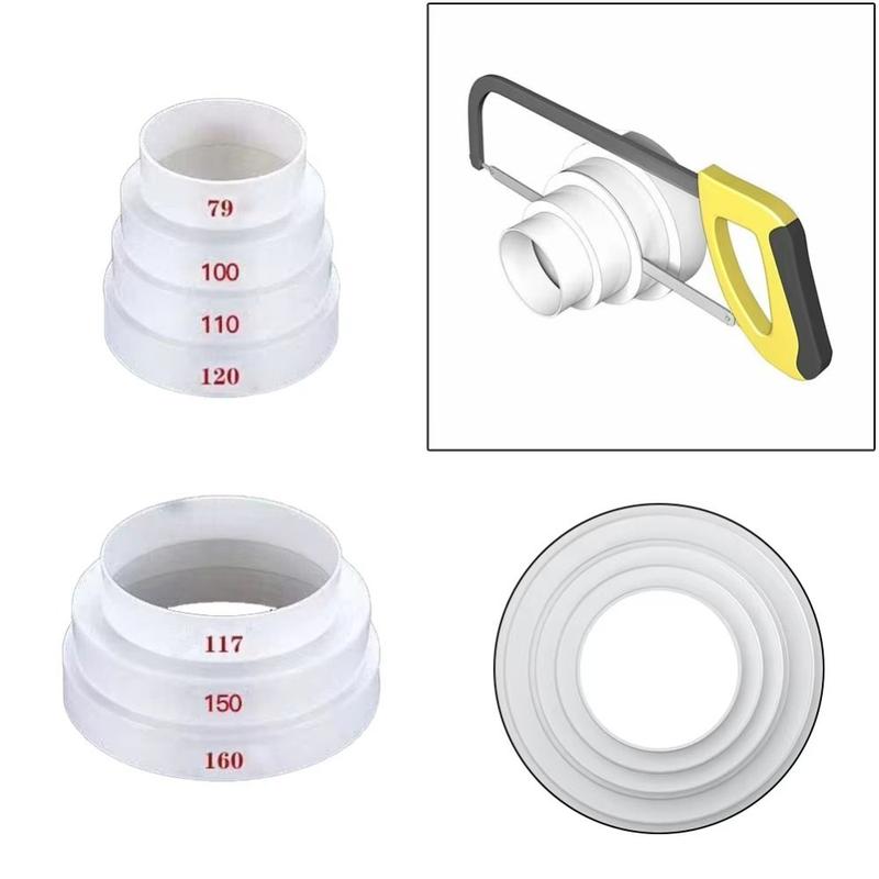 1Pcs Durable Multi Reducer Extractor Fan Pipe 79/100/110/117/150/160mm ...