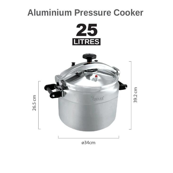 C34 QWARE PRESSURE COOKER Aluminium Stove Top Periuk Tekanan - TikTok ...