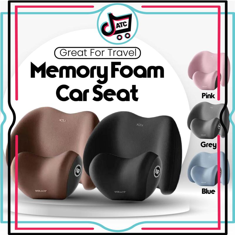 ATC • Memory Foam Neck and Waist Support Pillow - Soft, Anti-Static ...