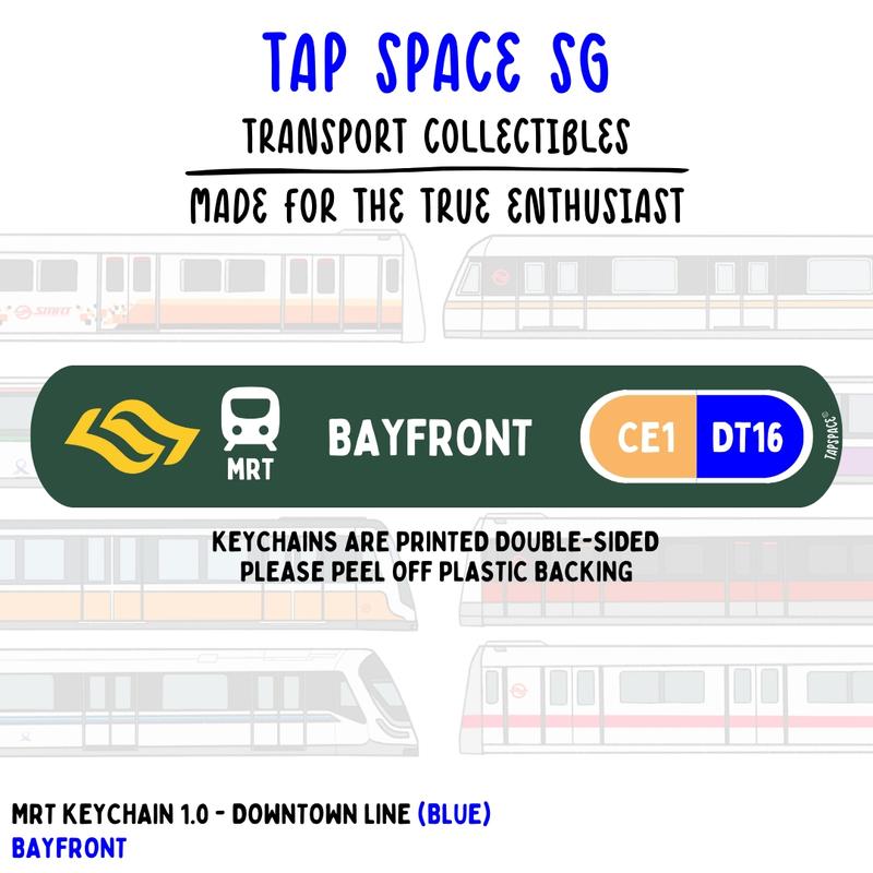 Bayfront MRT Station Keychain - TikTok Shop Singapore