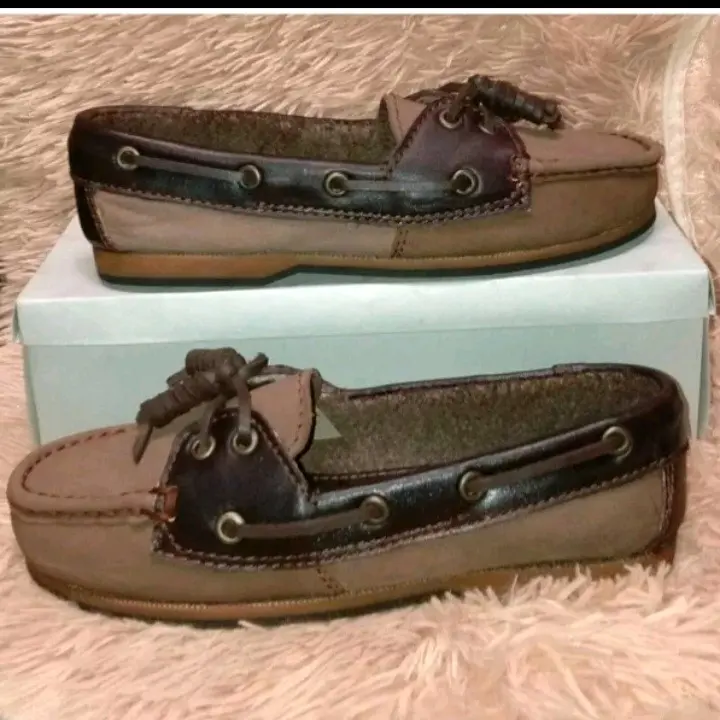 TOPSIDER FOR WOMEN ORIGINAL MADE IN MARIKINA PURE LEGIT LEATHER Shoes ...