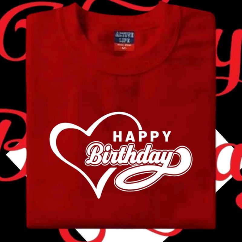 HAPPY BIRTHDAY T-SHIRT UNISEX DISEGN - TikTok Shop Philippines