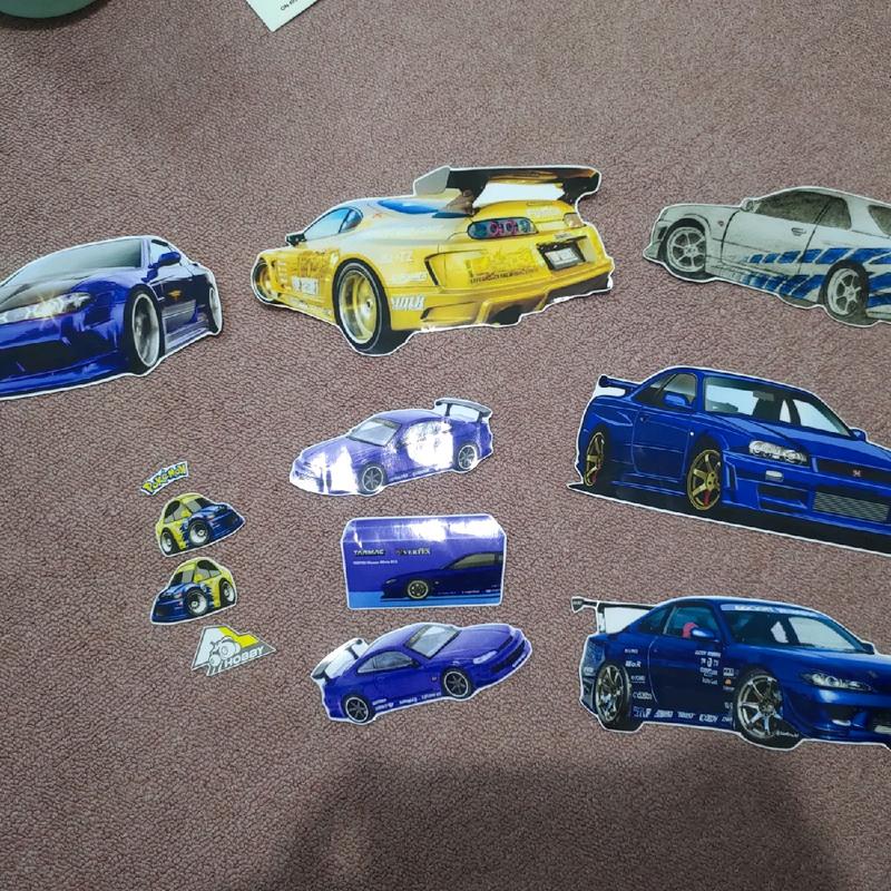 sticker mobil mobilan bisa custom - Shop | Tokopedia