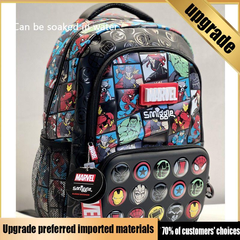 Beg Sekolah Sekolah Marvel, Smiggle, Beg galas Budak Super Hero ...