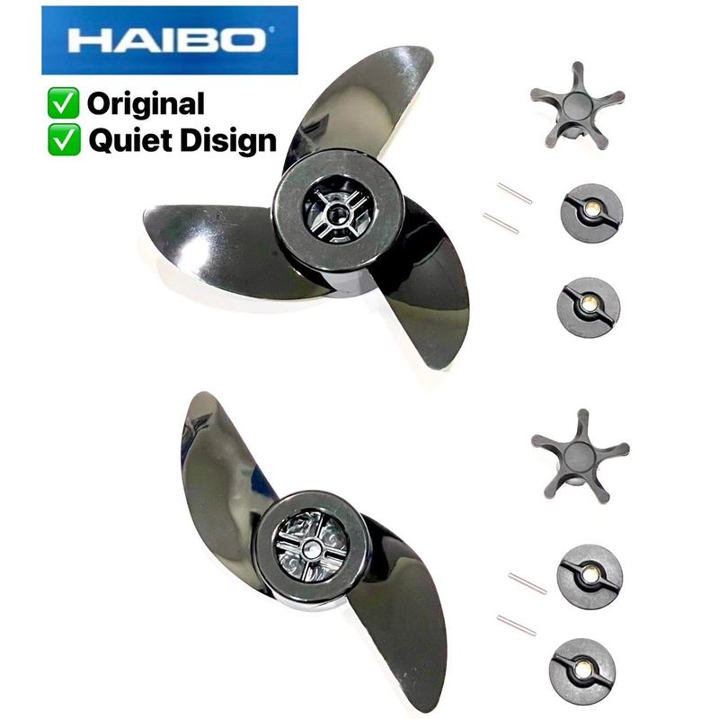 Haibo 3 Blades & 2 Blades Motor Propellers Electric Engine Outboard ...