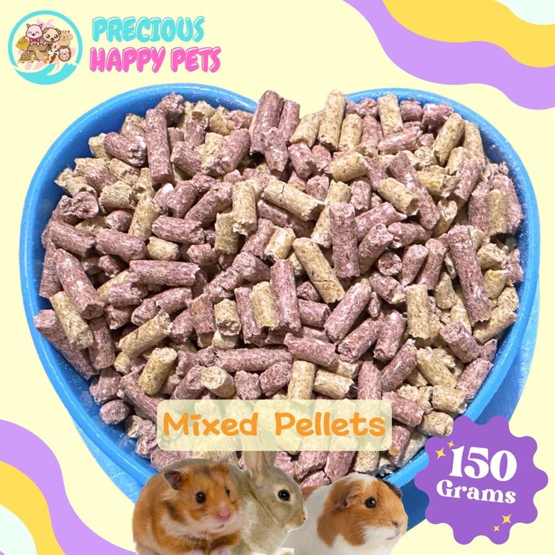 Mixed Pellets (For Hamsters, Rabbits, Guinea Pigs, Rodents) 150g ...
