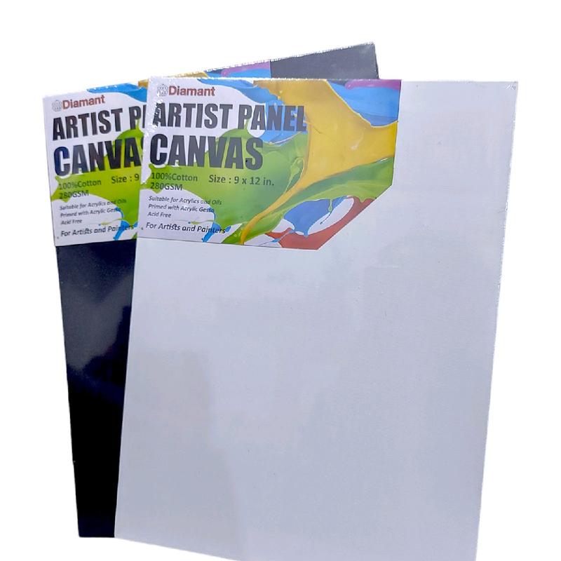 Canvas Panel Board 280gsm 3mm thick for painting Art Supply 8x10 ...