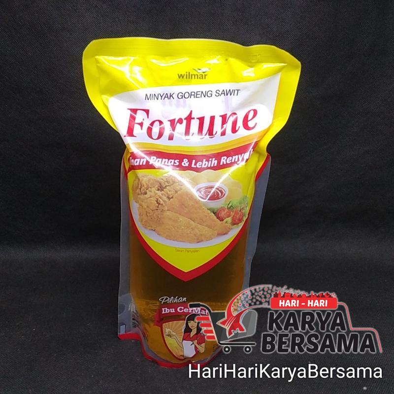 MINYAK GORENG FORTUNE REFILL POUCH 1 LITER - Shop | Tokopedia
