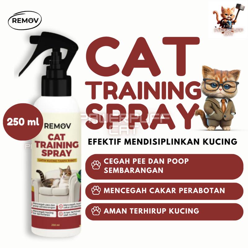 PPC Remov CAT TRAINING SPRAY 250ML Pet Toilet Pee Poop Control - Shop ...