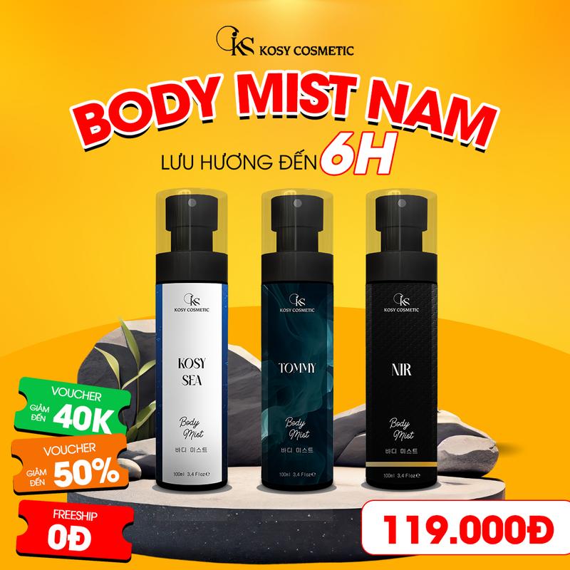 BODY MIST NAM LỊCH LÃM - LƯU HƯƠNG ĐẾN 6 GIỜ - TikTok Shop Vietnam