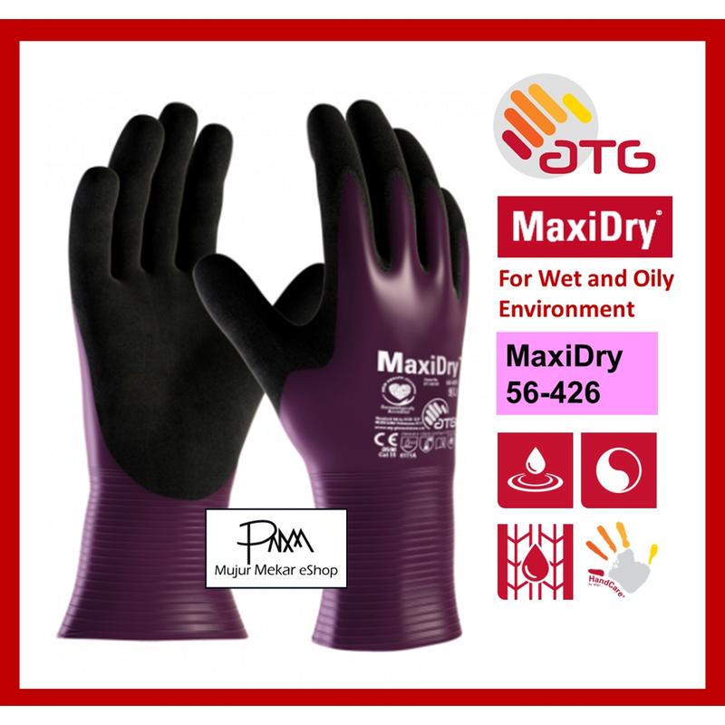 ATG MaxiDry 56-426 Safety Gloves - Flexible Grip in Wet/Oil - TikTok ...