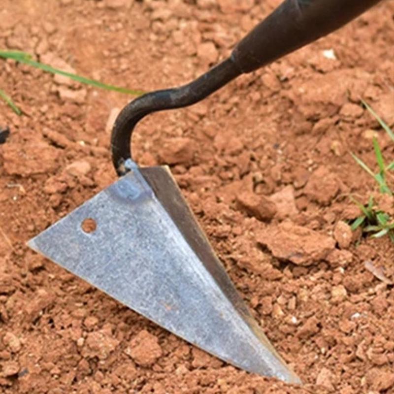 Planting Tools Manganese Steel Triangle Hoe Labor-saving Thickened ...