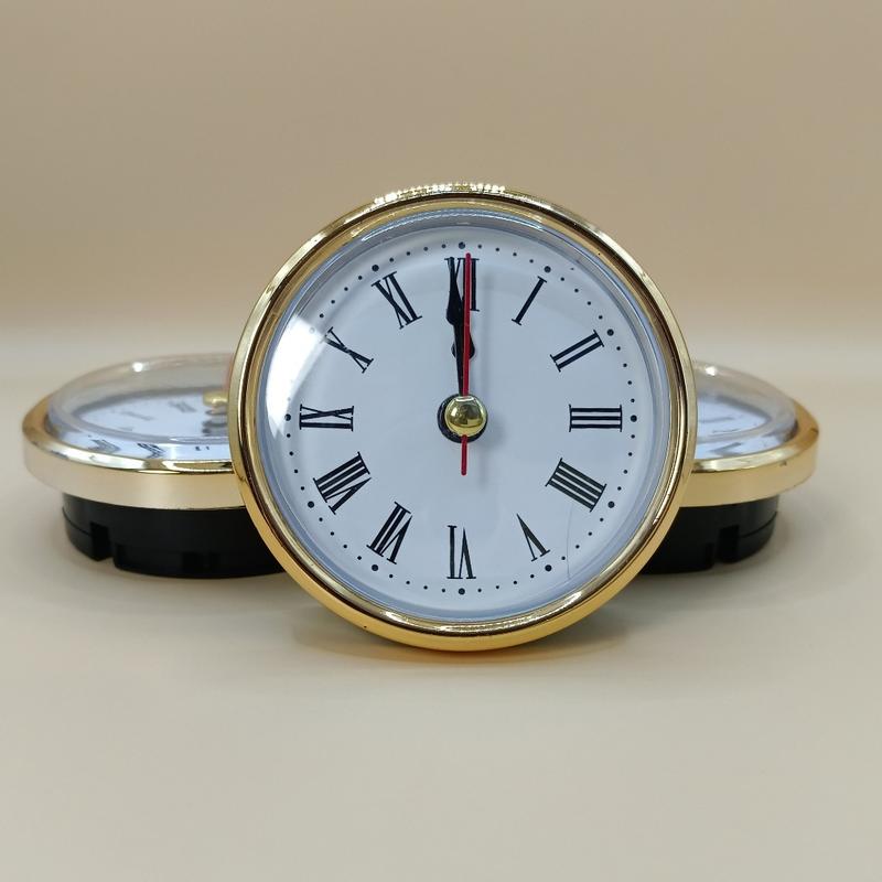 2PCS Classic Mini Clock Quartz Mechanism Arabic Numerals Movement ...