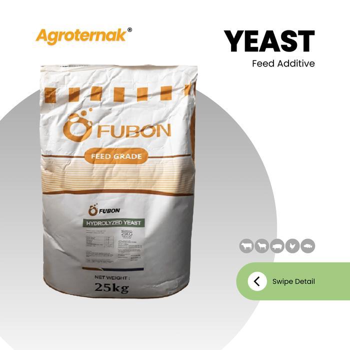YEAST POWDER Probiotic Ragi Saccharomyces Aditif Pakan Hewan - Shop ...