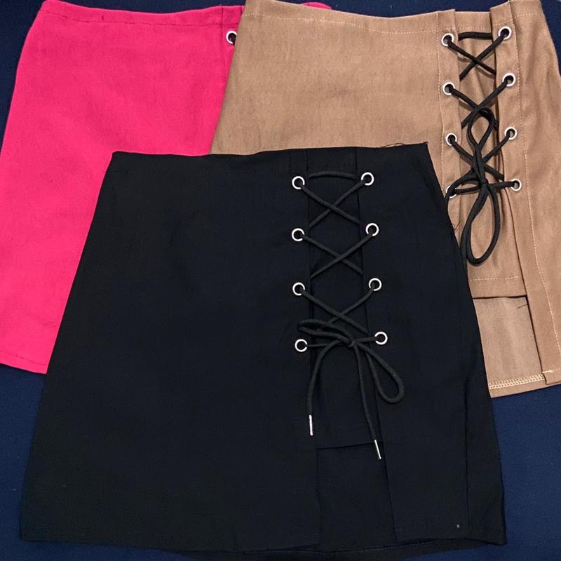 Drawstring Skirt in Plain - TikTok Shop Philippines