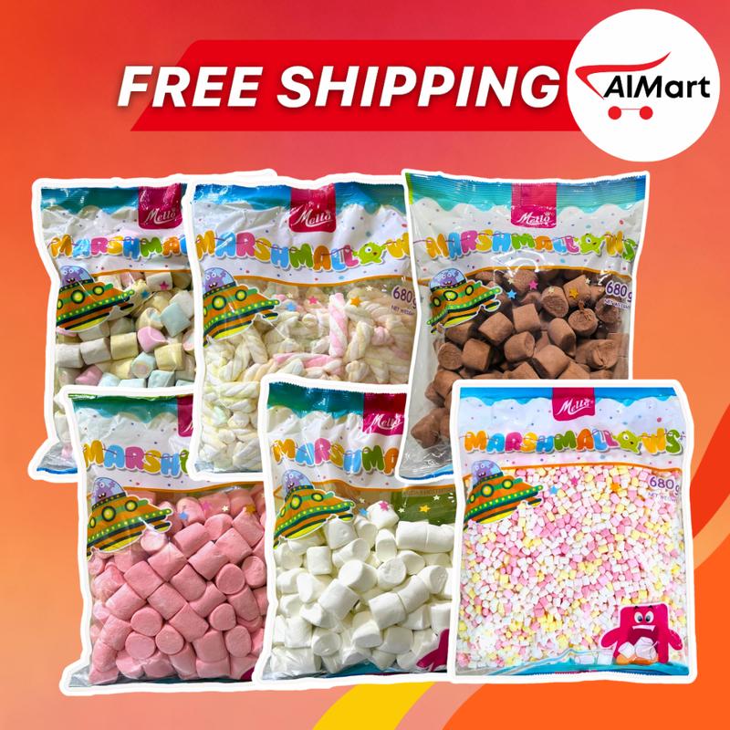 MELLO MARSHMALLOWS (MINI, TWISTED, COLOR, WHITE, CHOCO, AND PINK ...