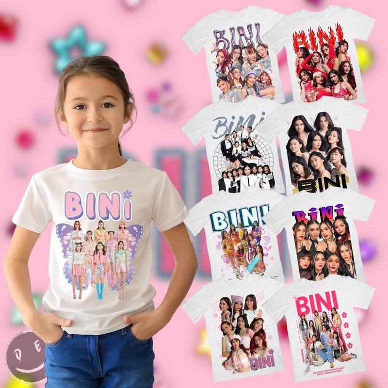 BINI TRENDY TSHIRT KIDS & TEENS VER.2 / BINI SHIRT FOR 1-12 - TikTok ...